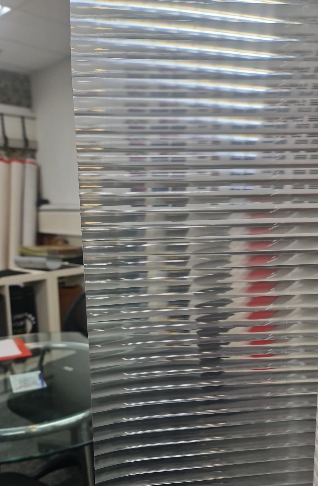 Reeded Film or Fluted Film for Glass - ASRO Singapore